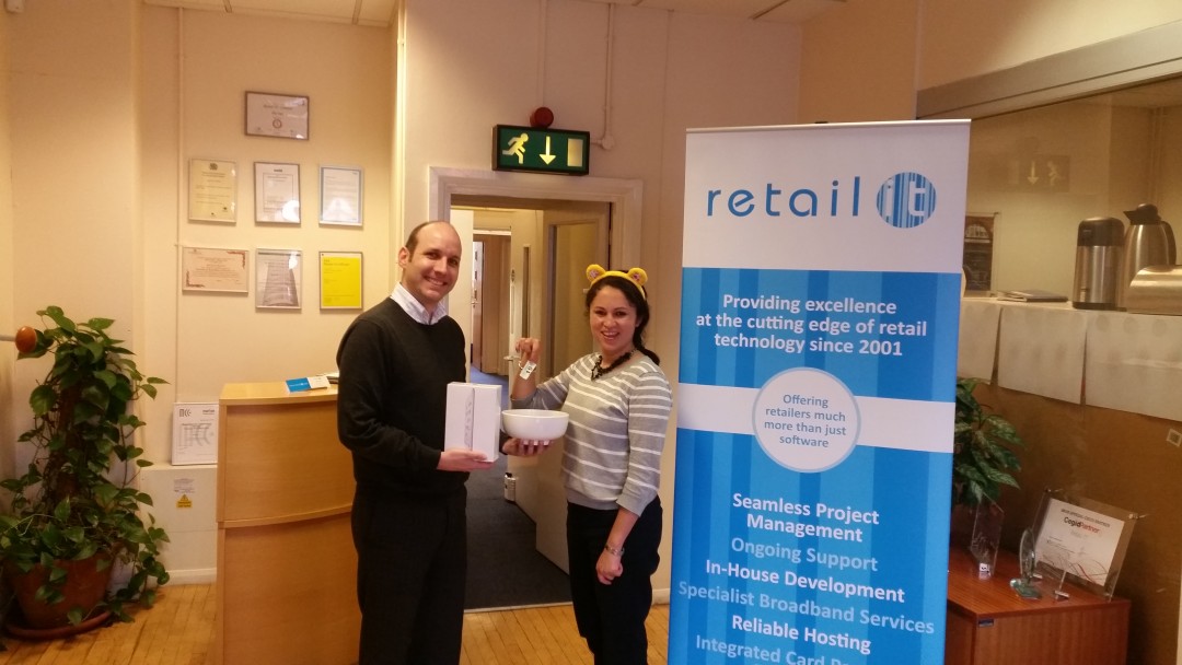 Children in Need raffle winner